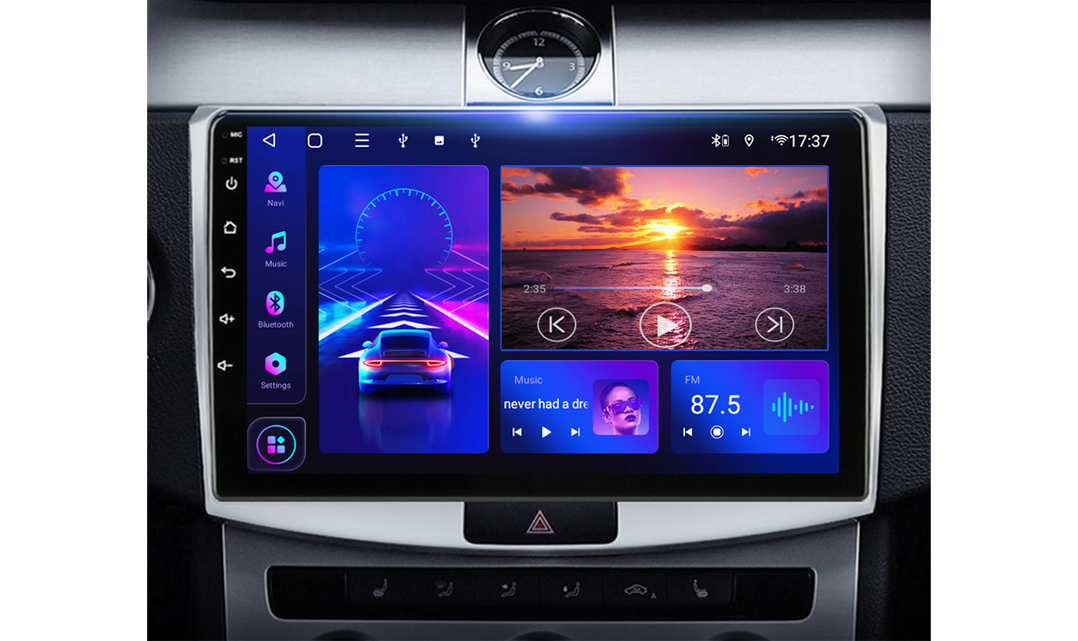 AZOM MX4 Multimedia Bilstereo | VW SKODA SEAT | 9" | Android | DAB+ ...
